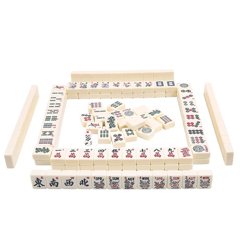 166 Melamine Tiles American Mahjong Set - Mahjong Set Custom